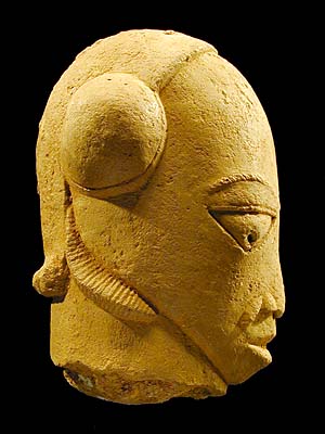 Nok Terracotta Head 8, Nigeria